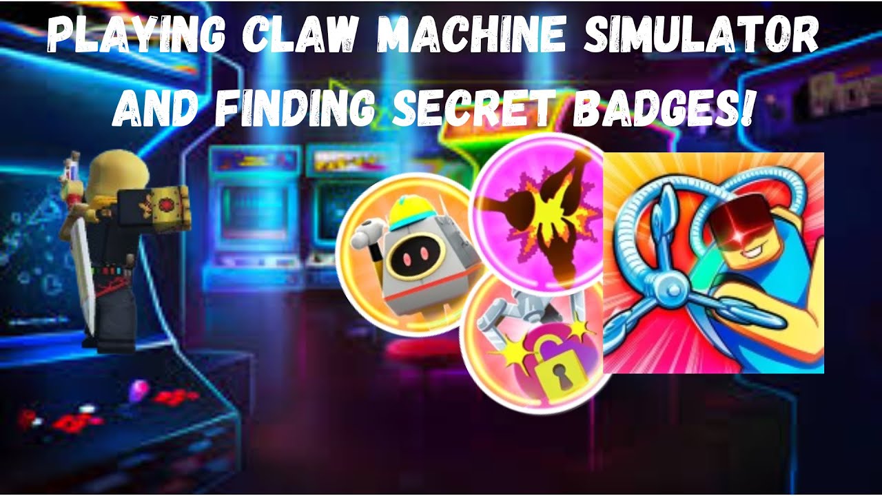 🔴 Claw Machine Simulator With Fans And Hunting For Secret Badges! LIVE ...
