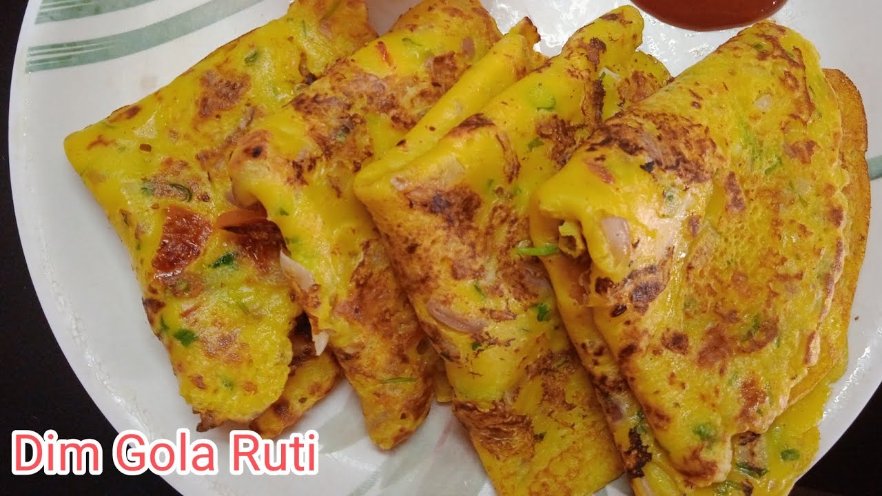 Gola Ruti Recipe | গোলা রুটি রেসিপি | Liquid Dough Roti Recipe | Make ...