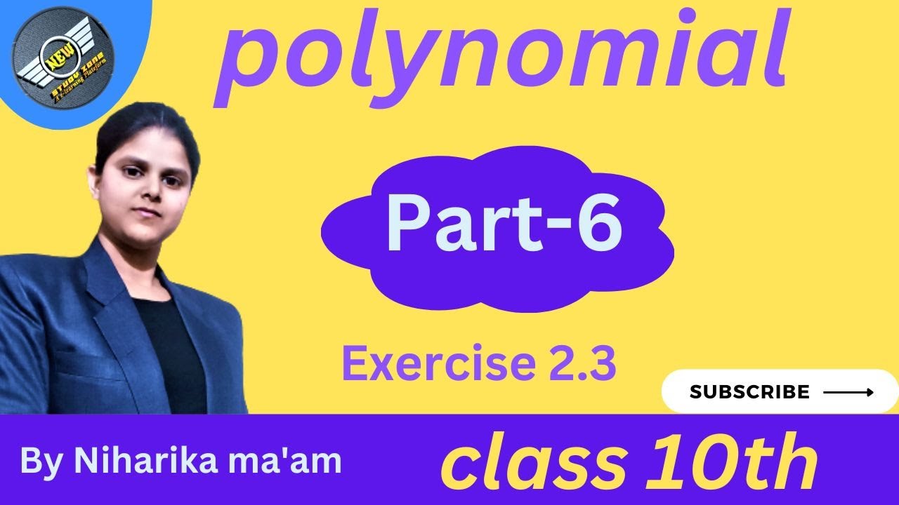 Exploring Polynomials: An Introduction to Algebraic Expressions in ...