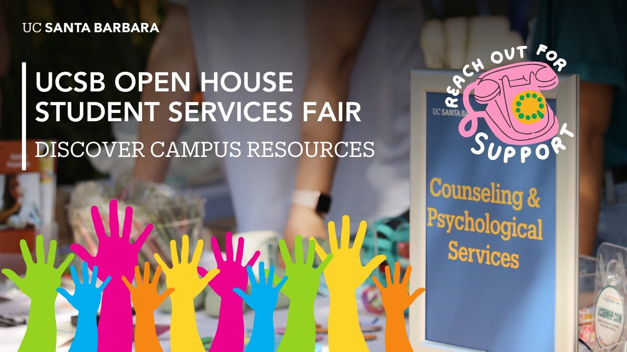 UCSB Open House Student Services Fair - YouTube