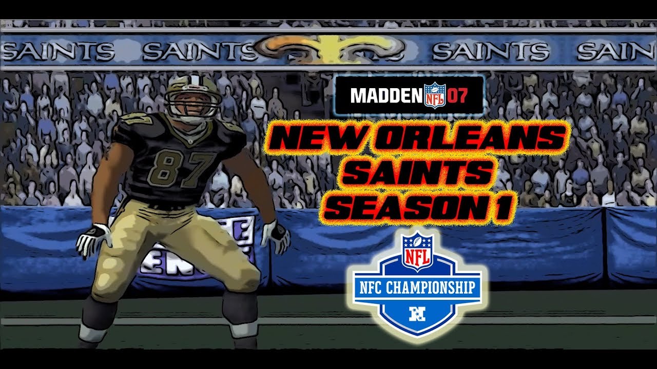Madden 07 - New Orleans Saints vs. St. Louis Rams - NFC Championship ...