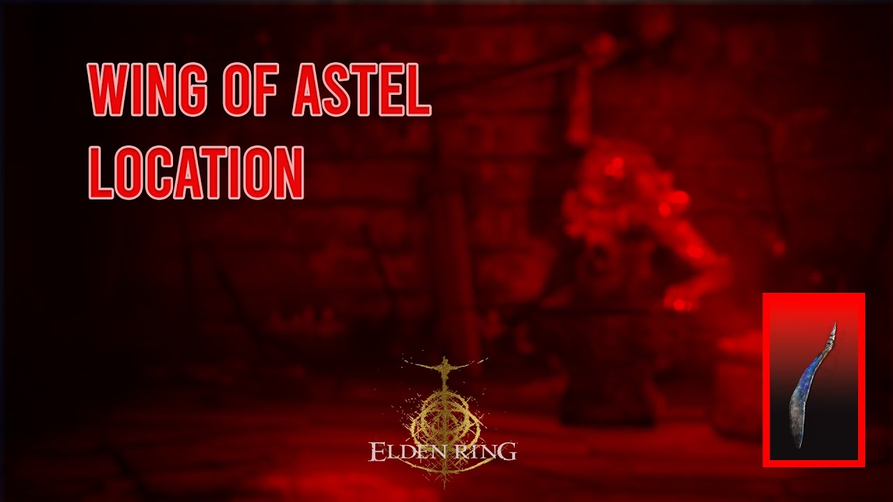 Wing of Astel location | Elden Ring Shadow of the Erdtree _ الدن رینگ ...