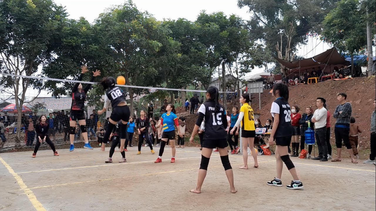 Bóng chuyền hơi nữ Thành Phố - Điềm Thuy⛹️‍♂️ Hội Đình làng Phương độ ...