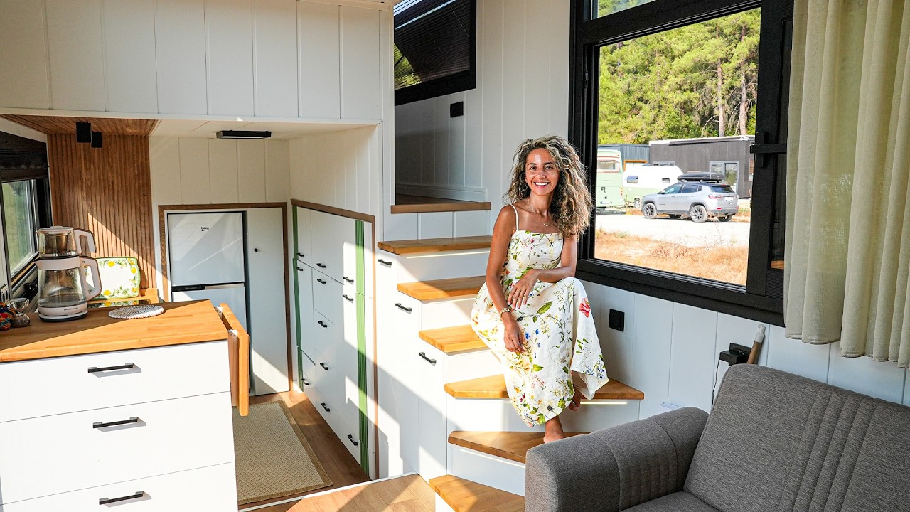 Living Alone in a Small Tiny House - YouTube