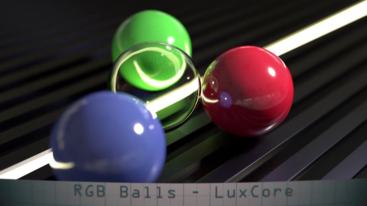 Painting With Renders - RGB Balls - YouTube