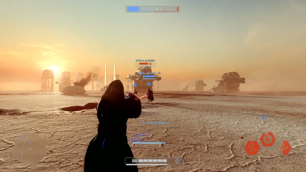 Battlefront 2 | Crait Gameplay | Heroes Vs Villains - YouTube