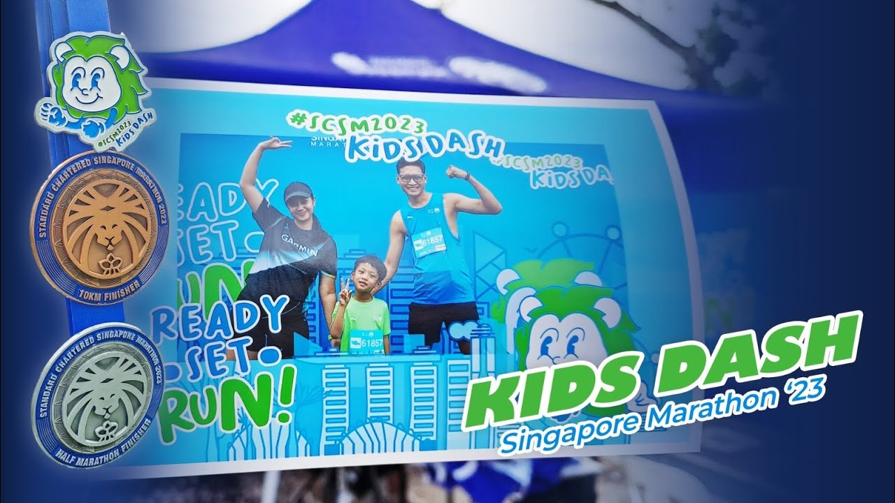 KIDS DASH ~ Singapore Marathon '23 - YouTube