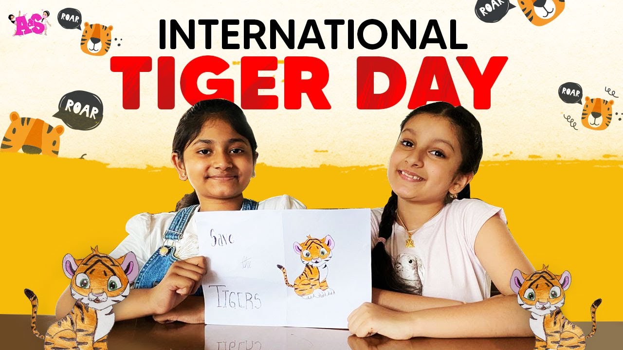 International Tiger Day 🐅 | Save Tigers Project | Global Tigers Day ...