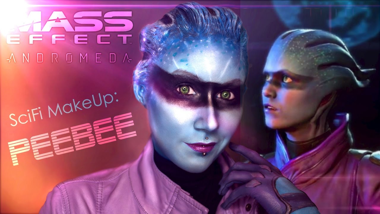PEEBEE · SCIFI MAKEUP (Mass Effect: Andromeda) + Giveaway [Beendet ...