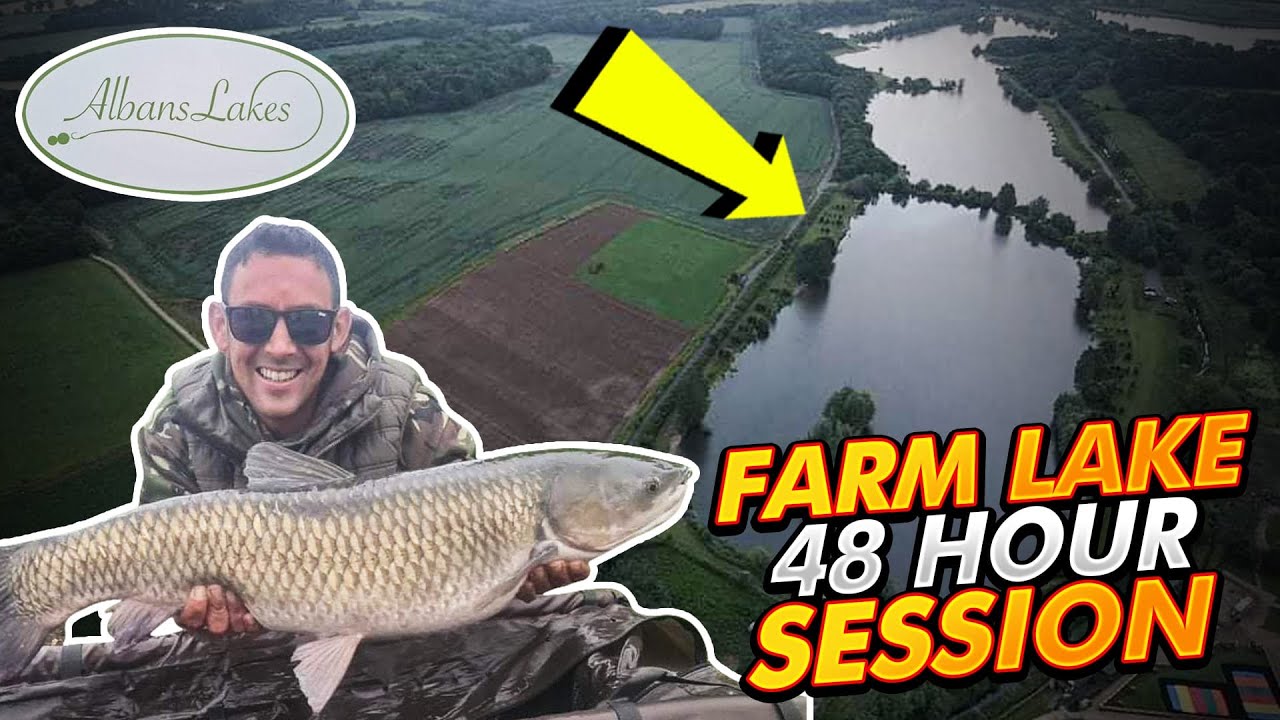 Albans lakes Farm lake 48 hour session - YouTube