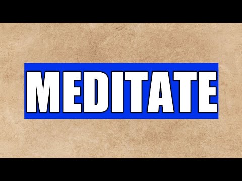 Hebrew Word Study Tutorial - Meditate part 1 - YouTube