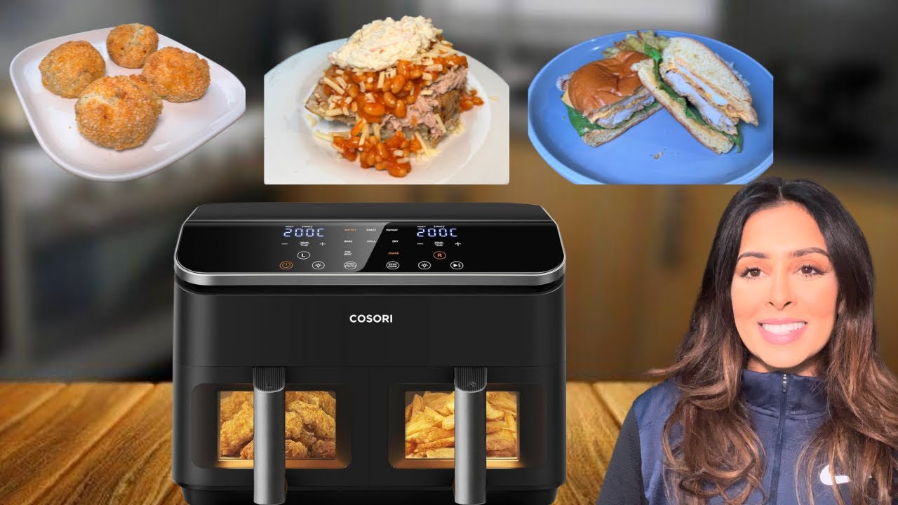 COSORI DUAL AIR FRYER RECIPES - YouTube