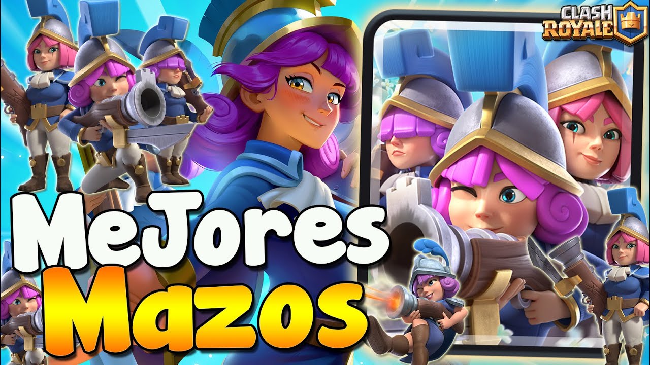 LOS MEJORES MAZOS DE TRÍO DE MOSQUETERAS en CLASH ROYALE 😍 REWORK ...