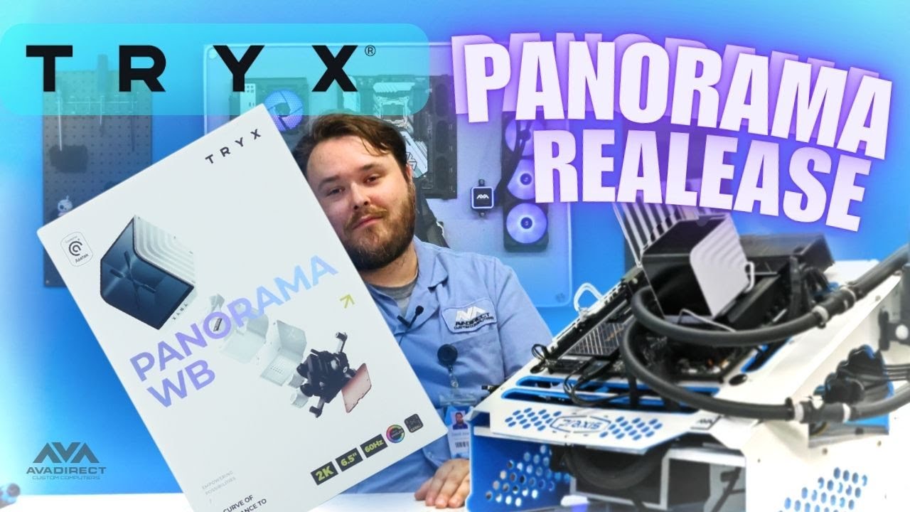 Professional PC Builder Reviews TRYX Panorama Waterblock - YouTube