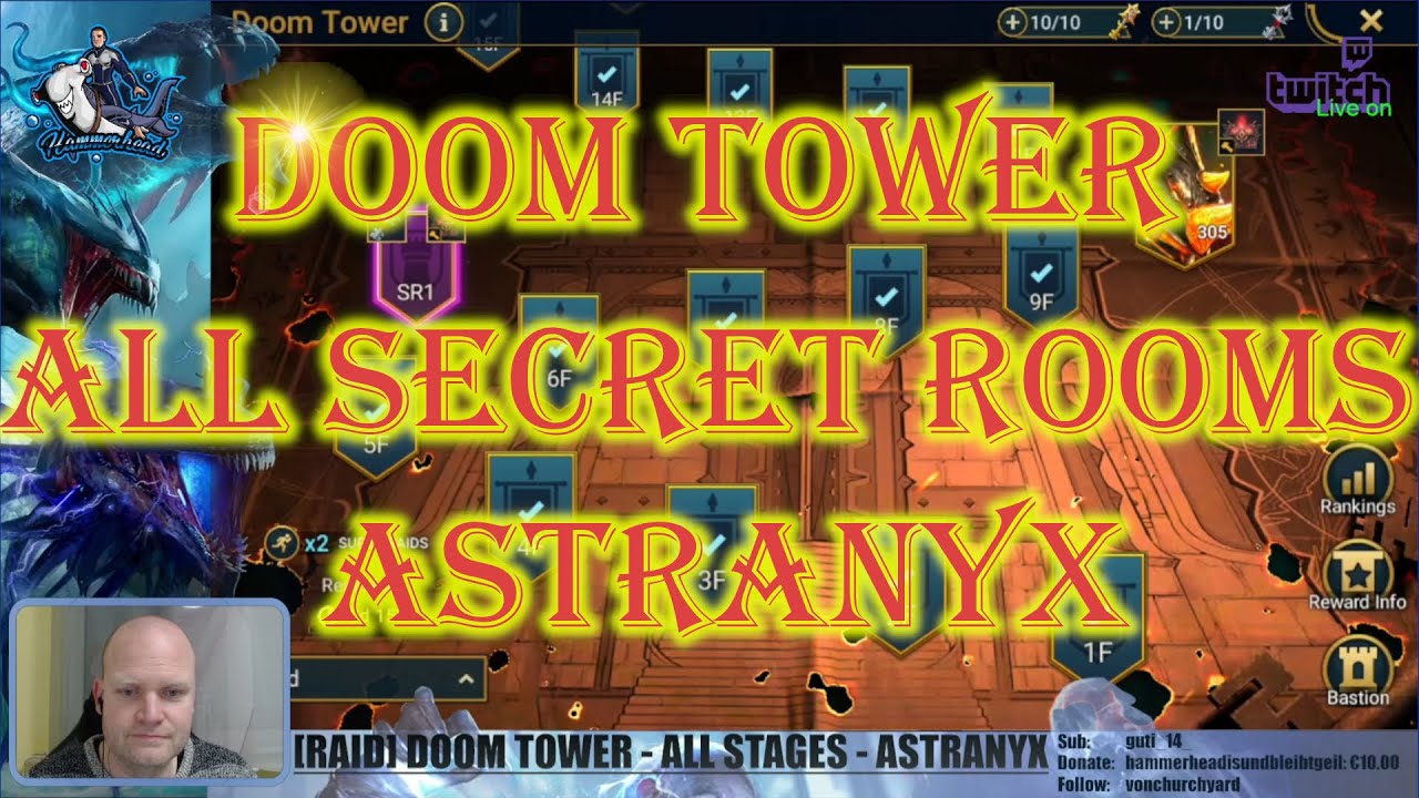 [RAID|🇺🇸] All Secret Rooms | Doom Tower Rotation 3 | Dark Fae ...