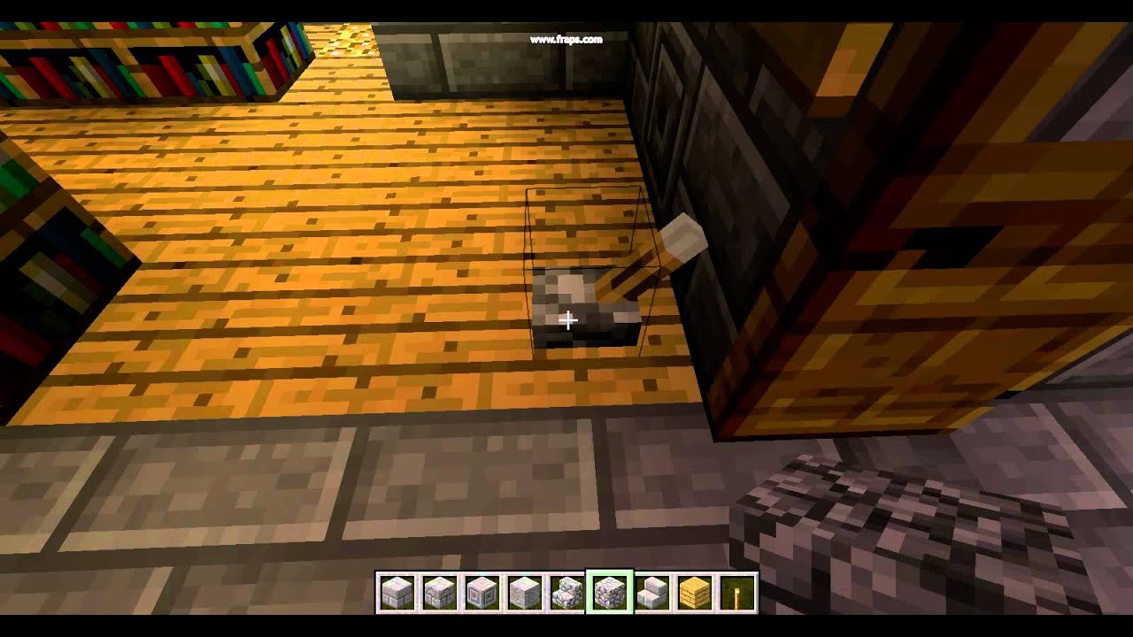 Minecraft: Redstone Piston Library - YouTube