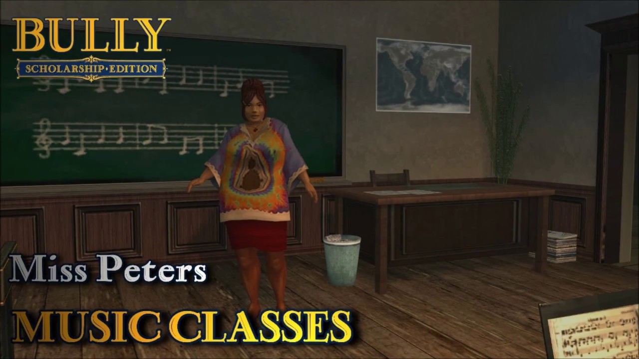 Bully SE: Miss Peters (All Quotes) - YouTube