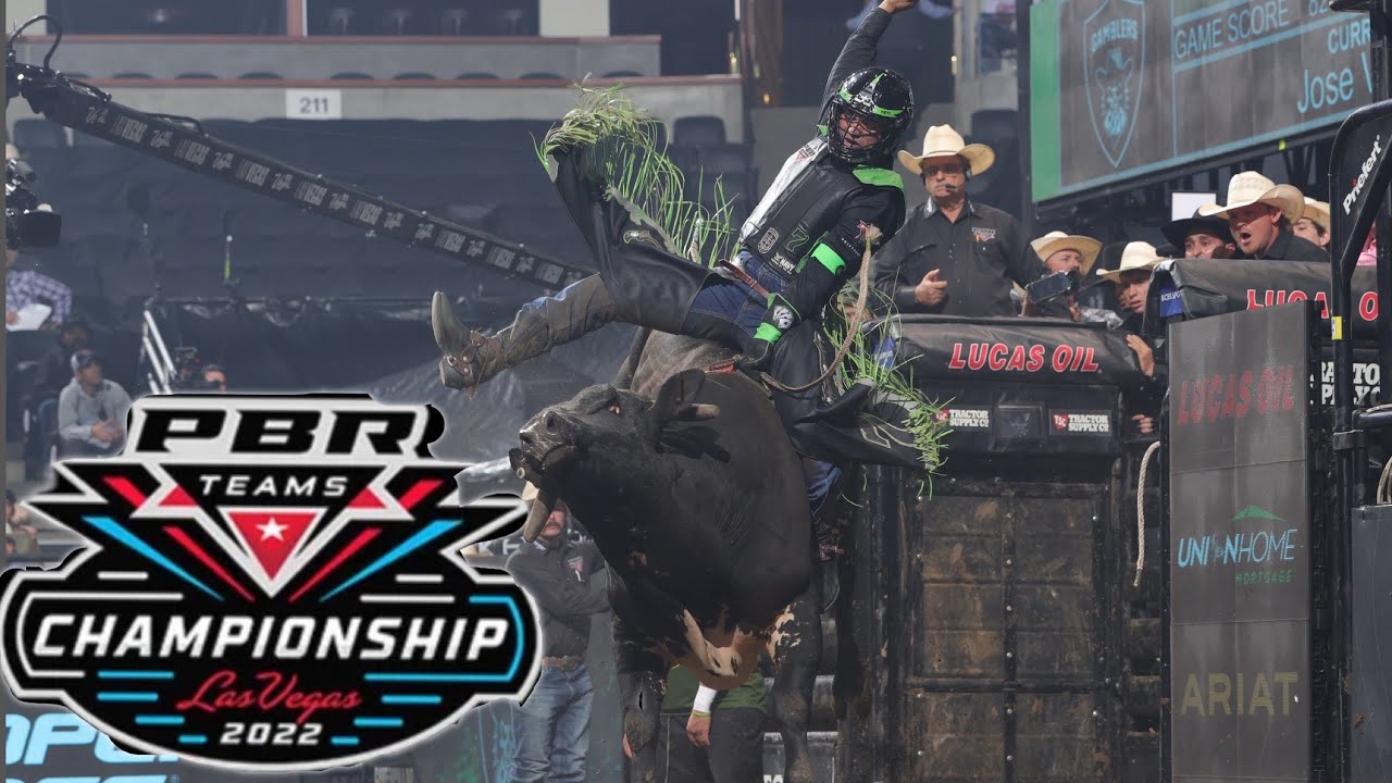 PROFESSIONAL BULL RIDING WORLD FINALS | Team series With Jose Vitor ...