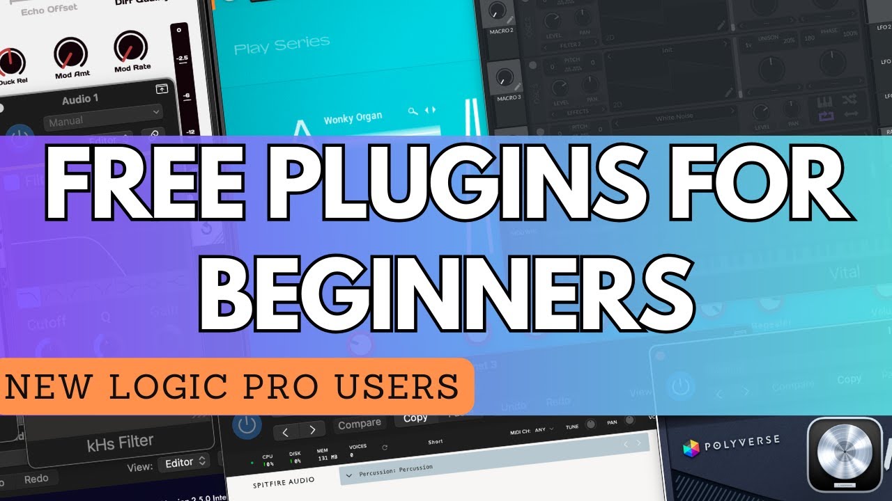 Must Have Free Plugins for Beginners. A Music Production Tutorial (9 ...