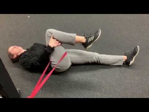 Supine Lateral Active Hip Glide - YouTube