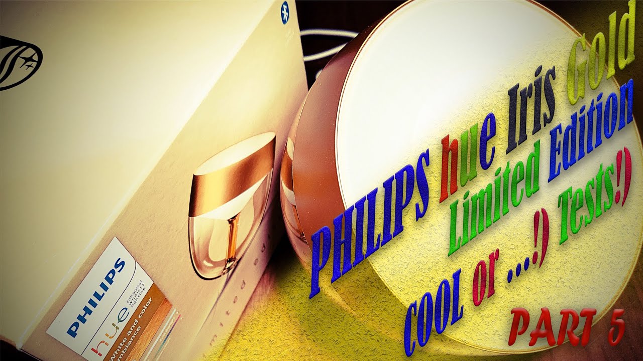 Светильник Philips Hue Iris Gold Limited Edition. Чё за СВЕТОДЕКОР для ...