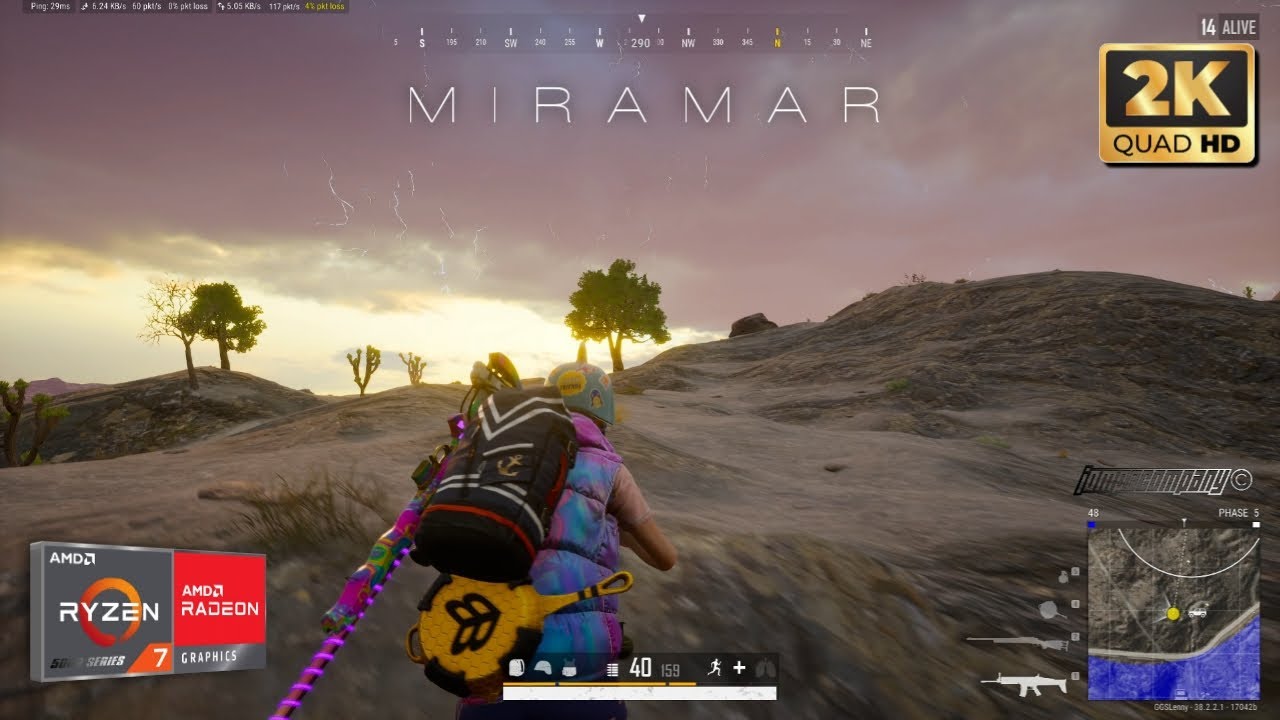 PUBG PC 2025 TPP SOLO MIRAMAR 2K [QHD] | AMD Ryzen™ 7 5700X3D | RX ...