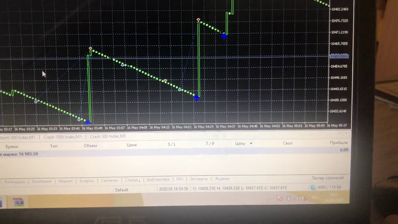 Boom Crash Index - YouTube