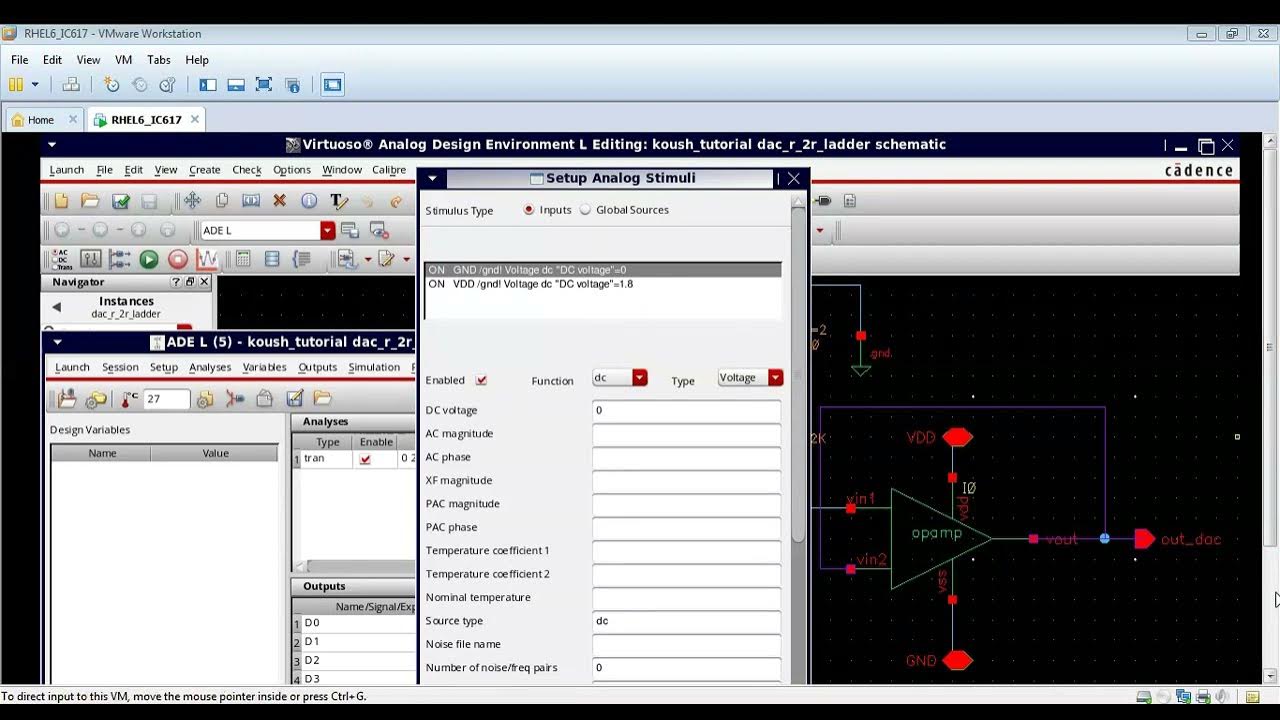 Mastering Mixed-Signal VLSI: Designing a 4-Bit DAC with Cadence Virtuoso - YouTube