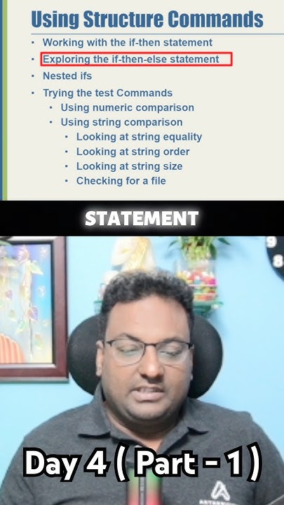Day 4 | Linux Bash Shell Scripting | Part -1 #linux #shellscripting #shorts #ytshorts - YouTube