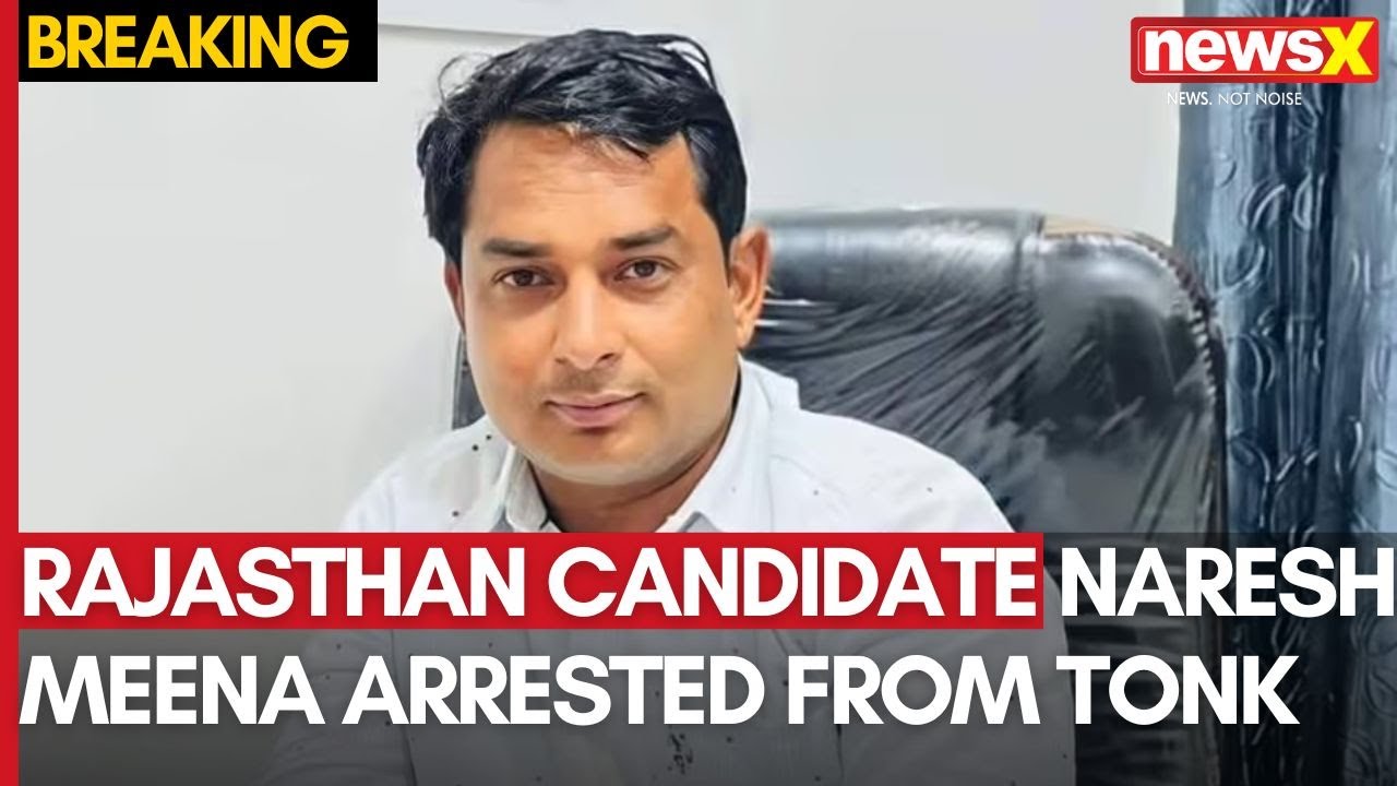 SDM Slap Row | Independent MLA candidate Naresh Meena's Supporters ...