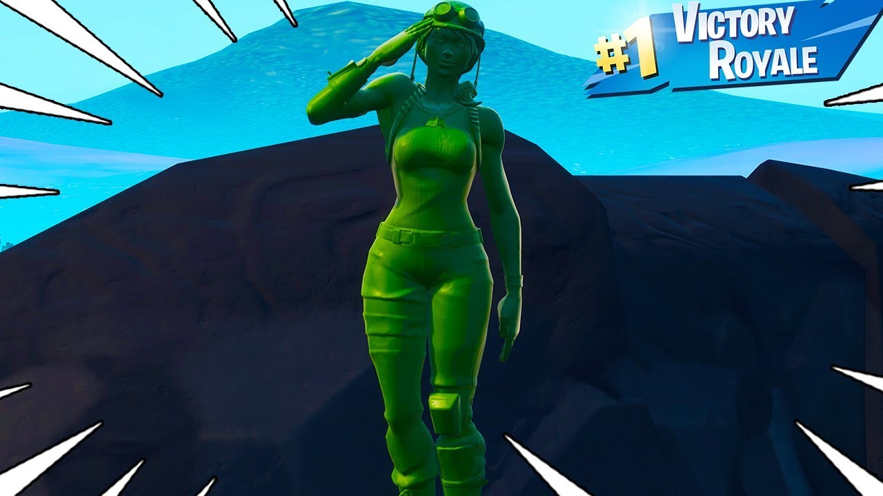 New TOY TROOPER Skin Gameplay In Fortnite Battle Royale.. - YouTube
