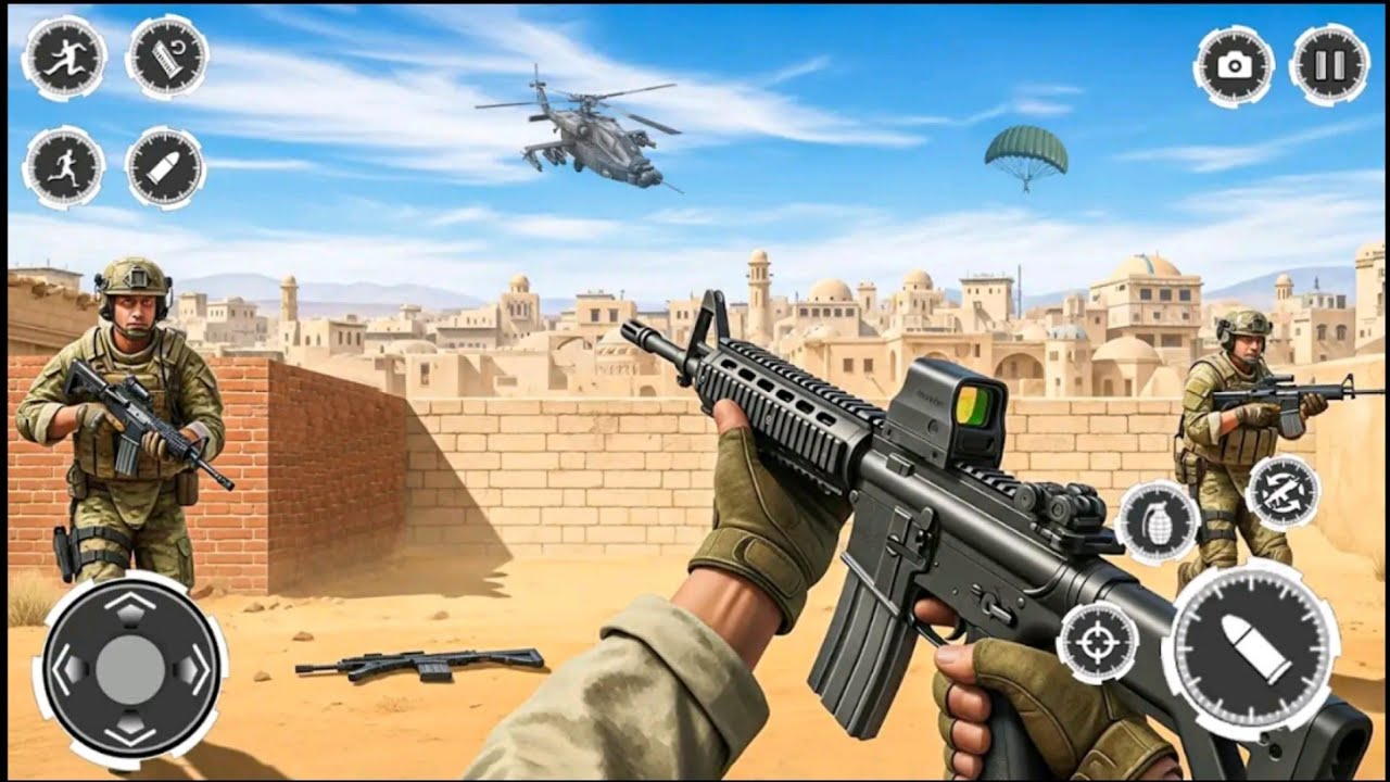 FPS Gun Shooting Gun Games 3D _ Android GamePlay - YouTube