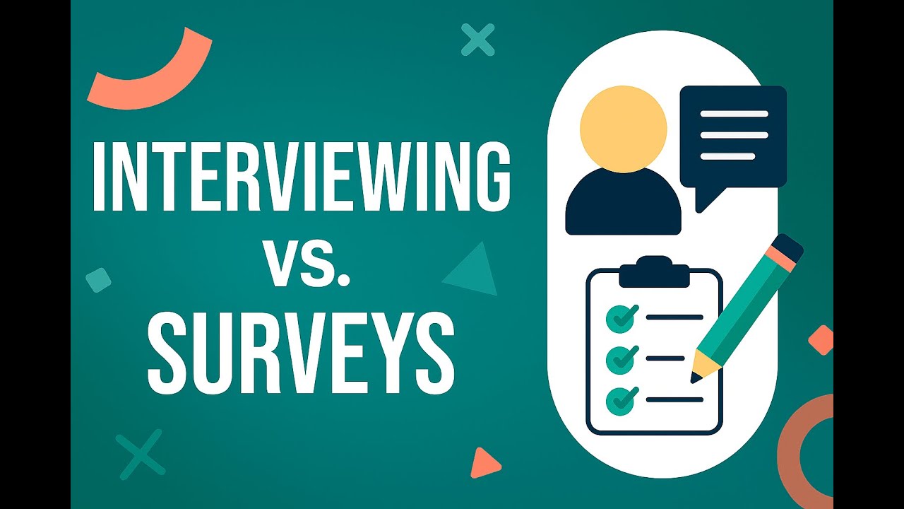 Interviewing vs. Surveys: Research Methods Demystified! - YouTube