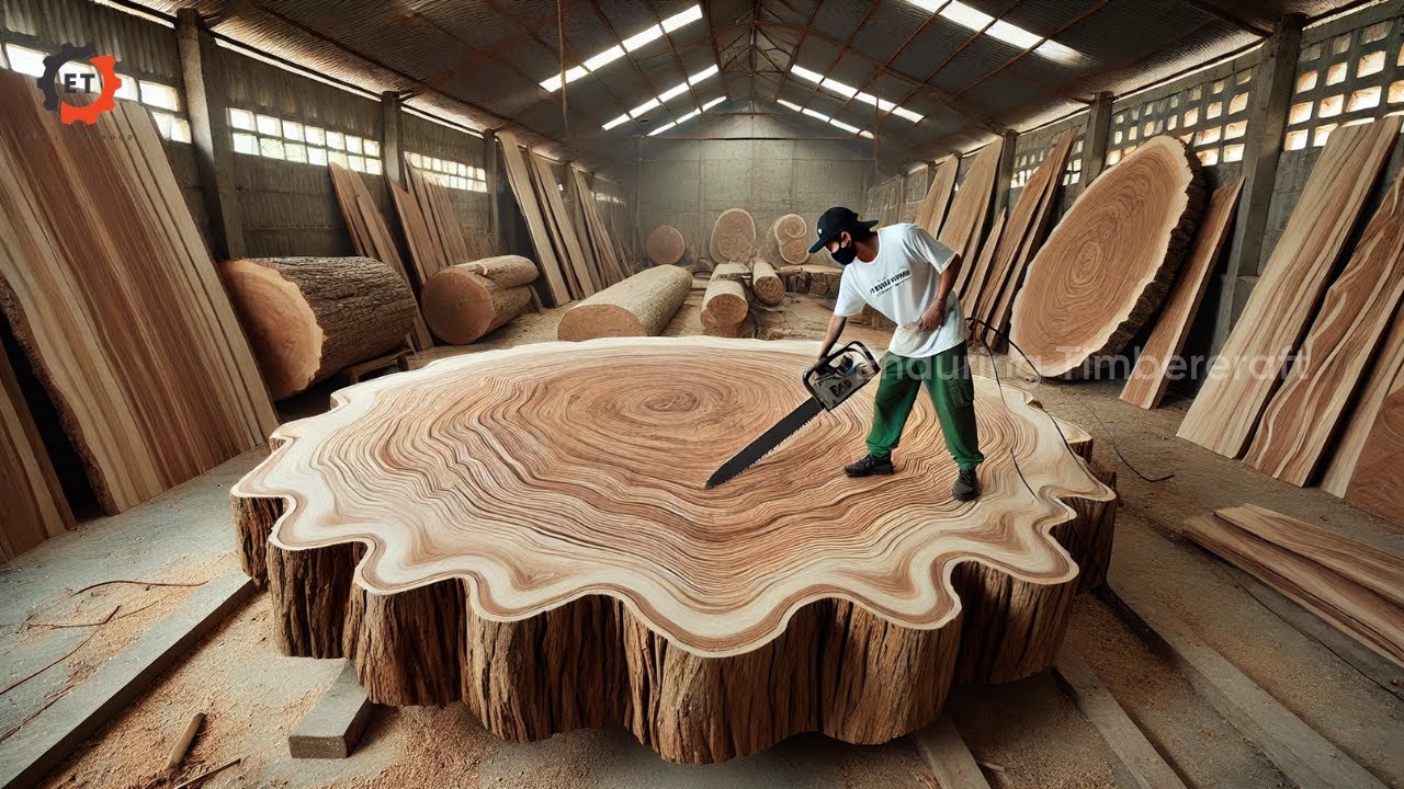 Explore The Giant Wooden Workshop: From Giant Wooden Trees To Luxurious ...