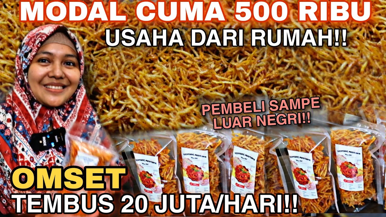 HEBAT IBU 3 ANAK HABISKAN 5 KWINTAL KENTANG OMSETNYA WOW RESEP