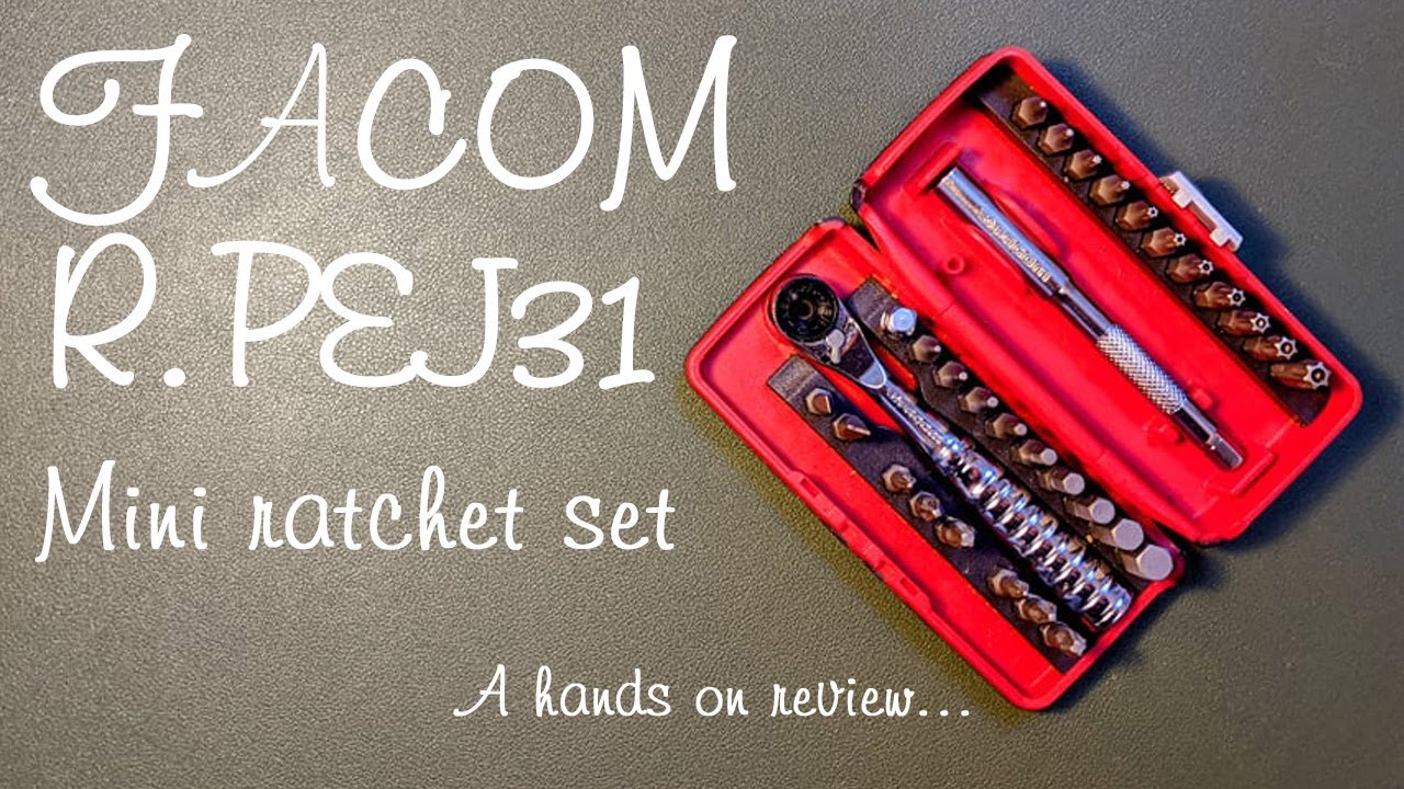 Facom R.PEJ31 mini ratchet set - hands on review - YouTube