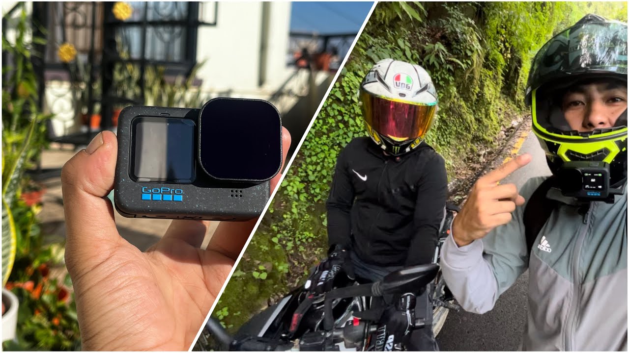 My new gopro HERO 12 with ND filter - YouTube