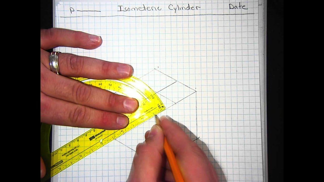 Isometric Cylinder - YouTube