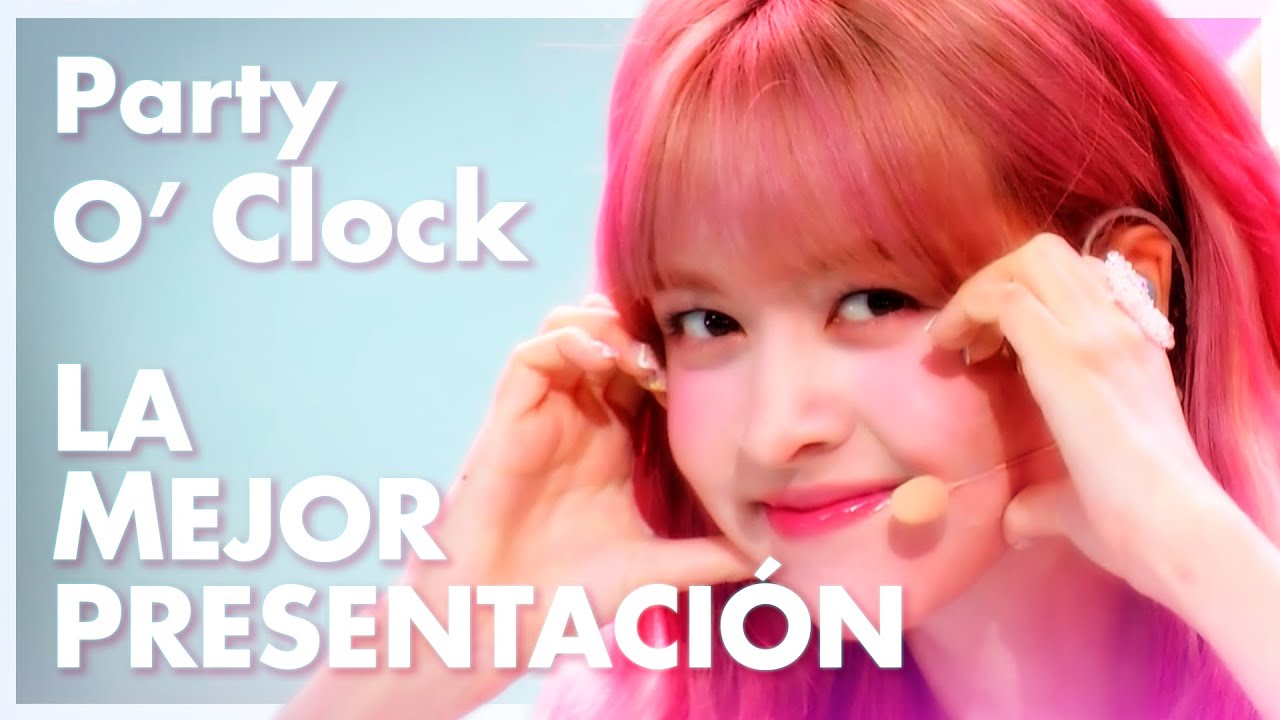La MEJOR presentación de PARTY O' CLOCK de NMIXX☀️ - YouTube