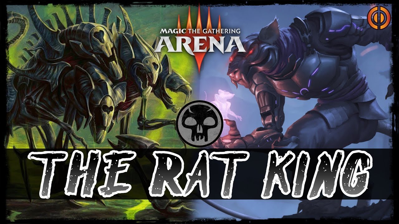 SPREAD LIKE THE PLAGUE | MTG Arena - Mono Black Rat Tribal Swarm Poison ...