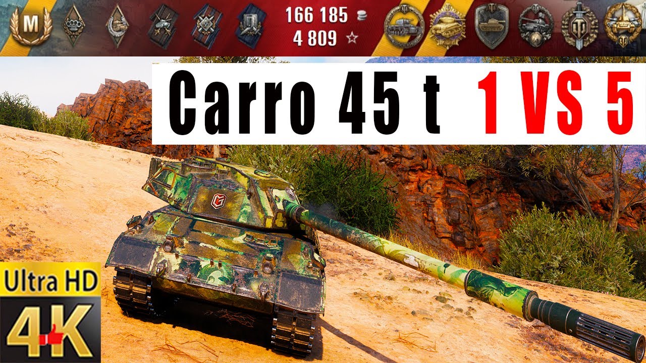 Carro 45 t World of Tanks 2024 - YouTube