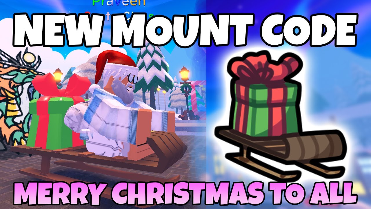 [WINTER EVENT] EPIC FREE SLED MOUNT DAY25 CODE IN DOODLE WORLD - ROBLOX - YouTube