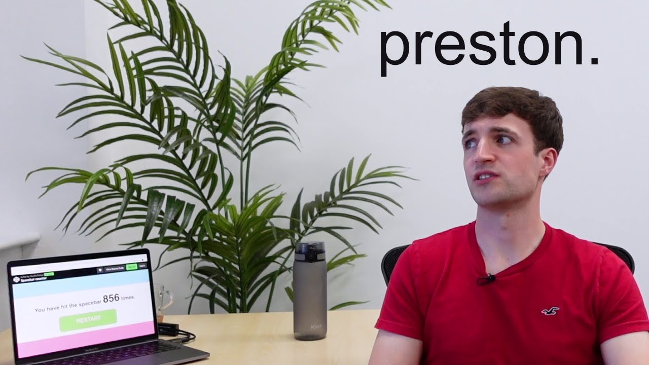 Saying Preston 1,000 Times - YouTube