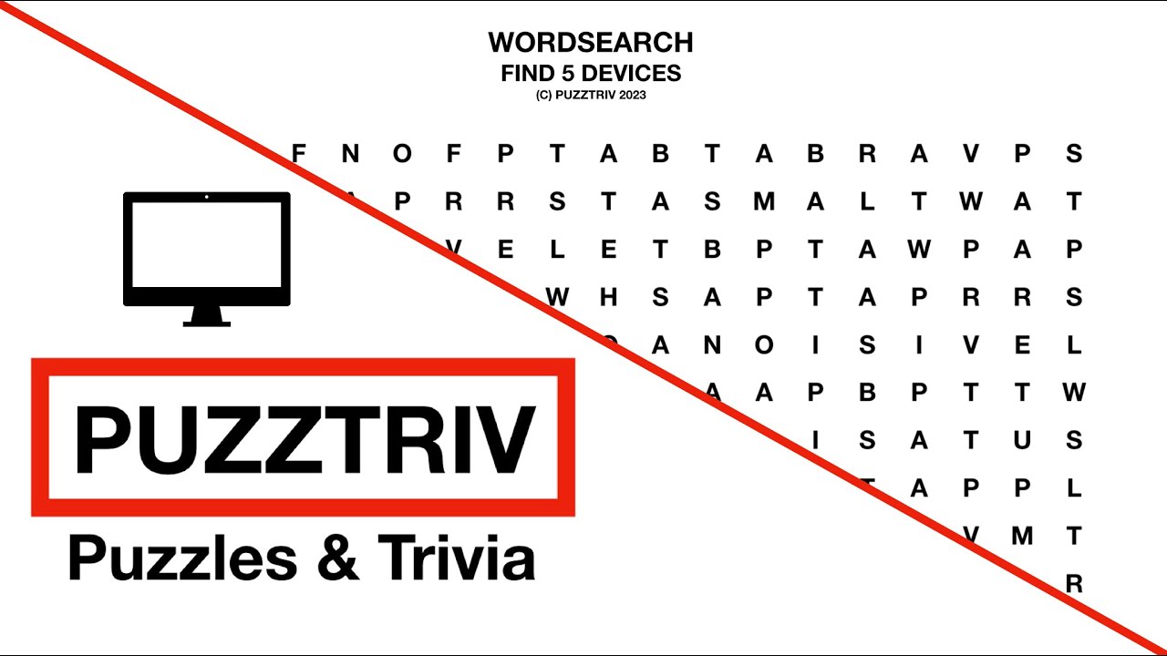 WORDSEARCH - Devices - YouTube