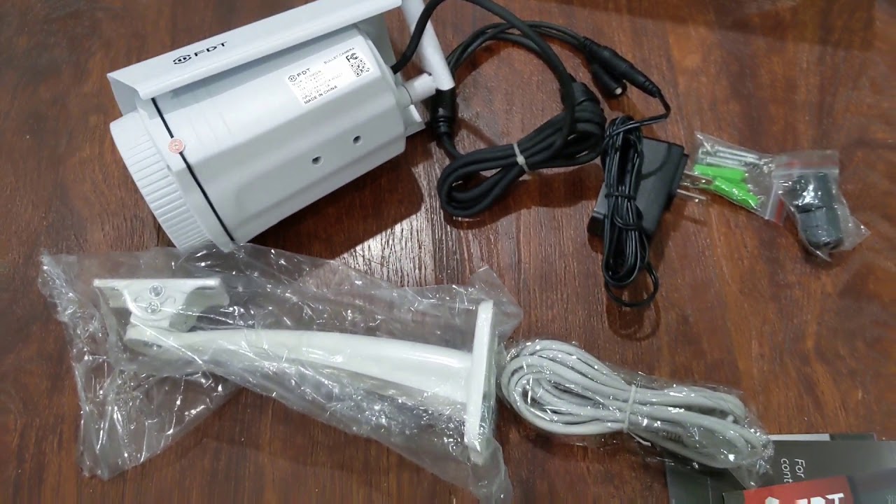 FDT 1080P HD WiFi Bullet IP Camera (2.0 Megapixel) Outdoor Wireless ...