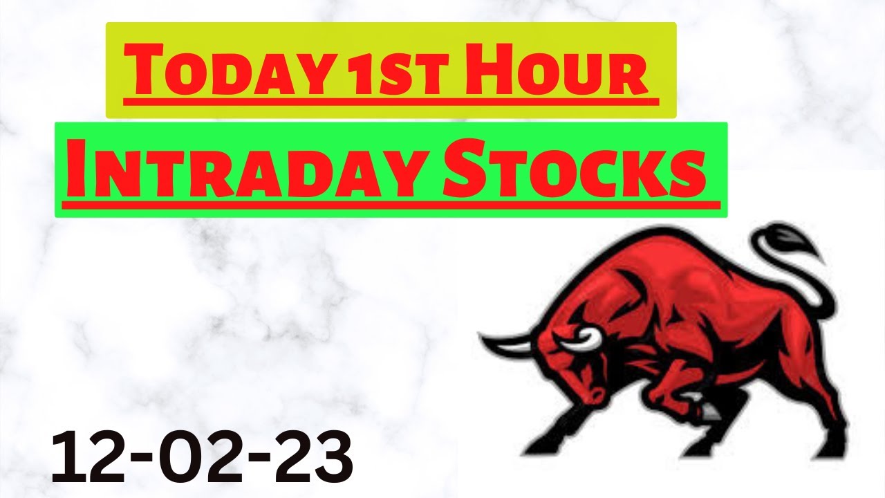Today Intraday Stocks| आज का Intraday Stocks|13/02/2023 - YouTube