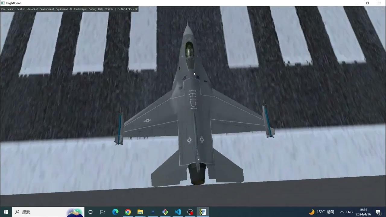 Intelligent-aircraft-battle-game-sb3-jsbsim-flightgear - YouTube