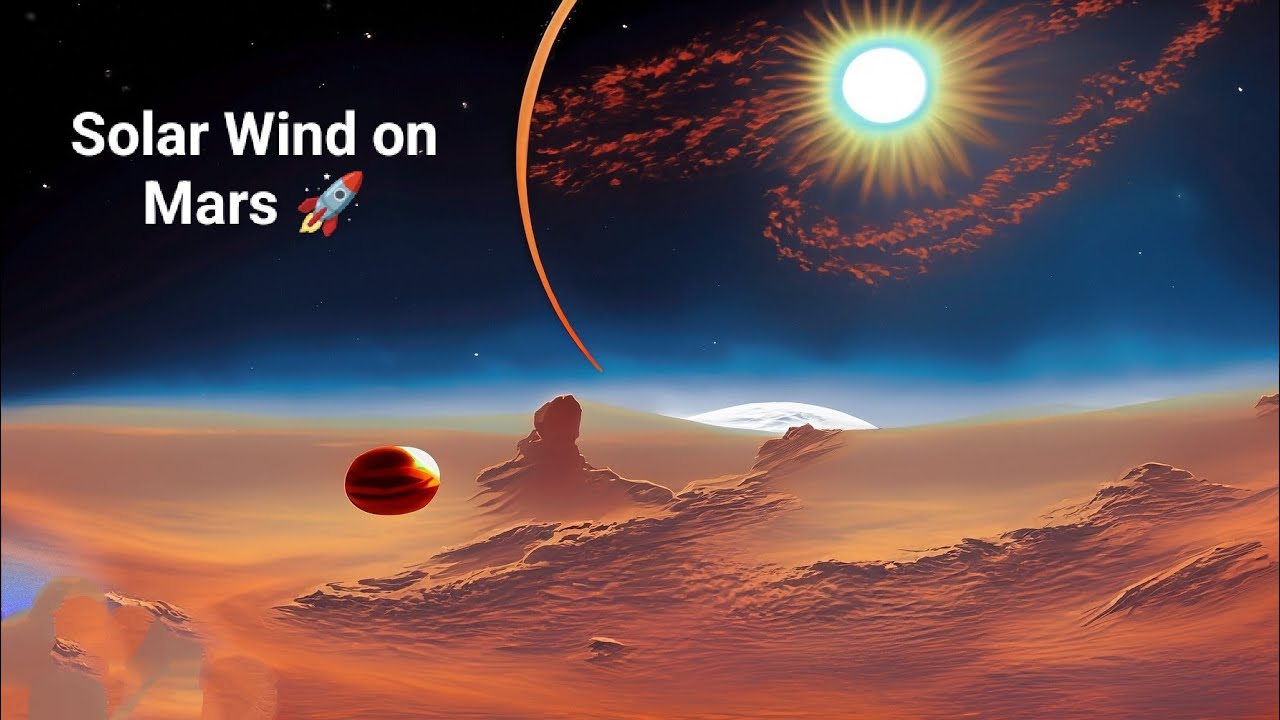 Solar wind on Mars 🌬️🍃🚀🚀🛸 #spacex #viral #viralvideo #nasa - YouTube