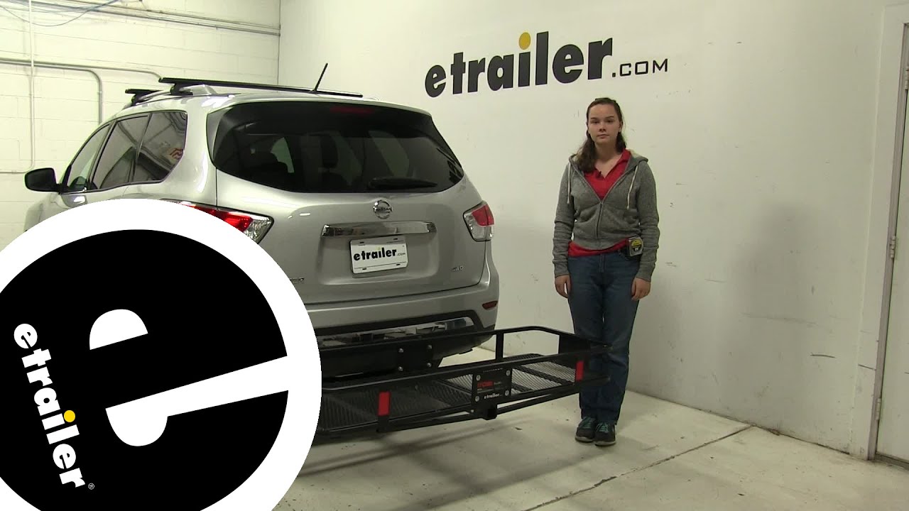 etrailer | Curt Hitch Cargo Carrier Review - 2016 Nissan Pathfinder ...