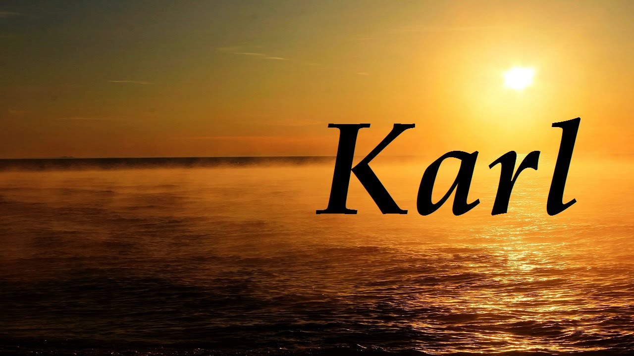 Karl, significado y origen del nombre - YouTube